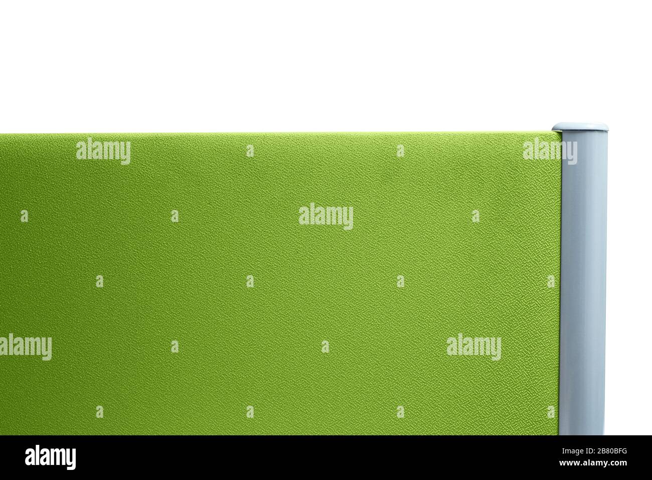 partition office green color isolated on white background Stock Photo ...