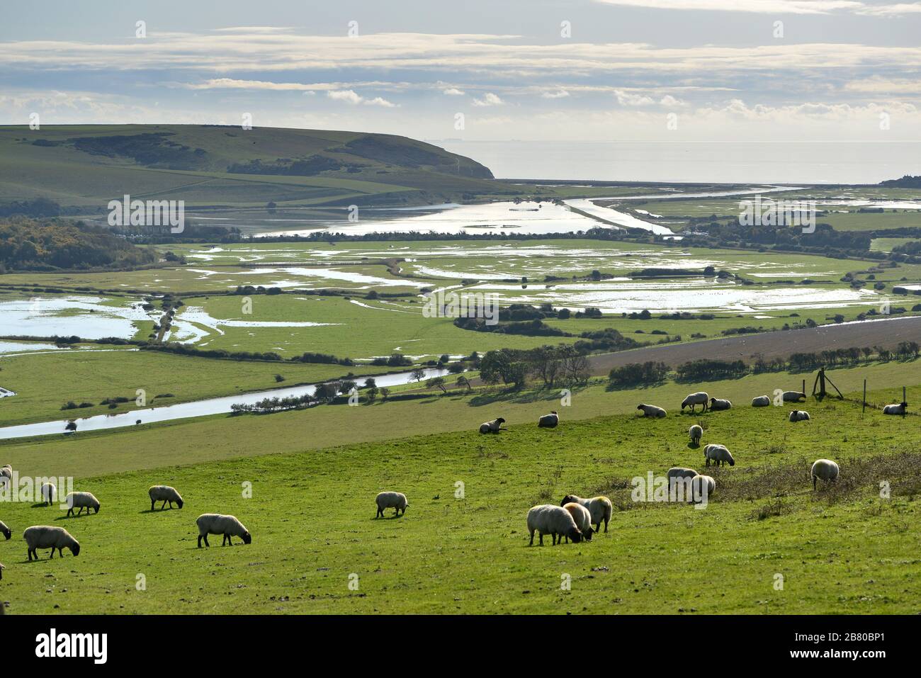 Cuckmere river flood hi-res stock photography and images - Alamy