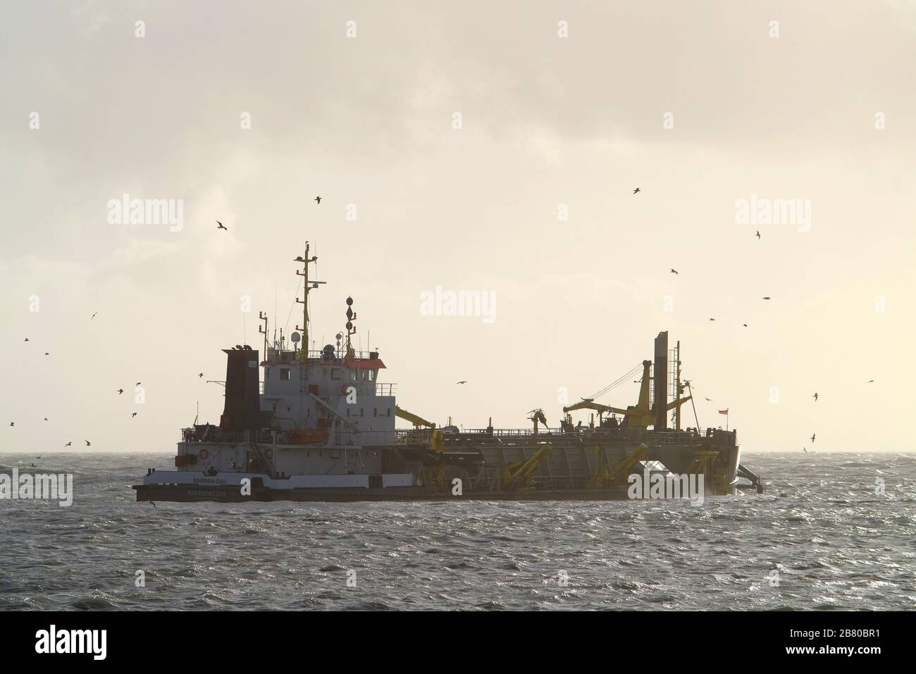 Dredging ship hi-res stock photography and images - Alamy