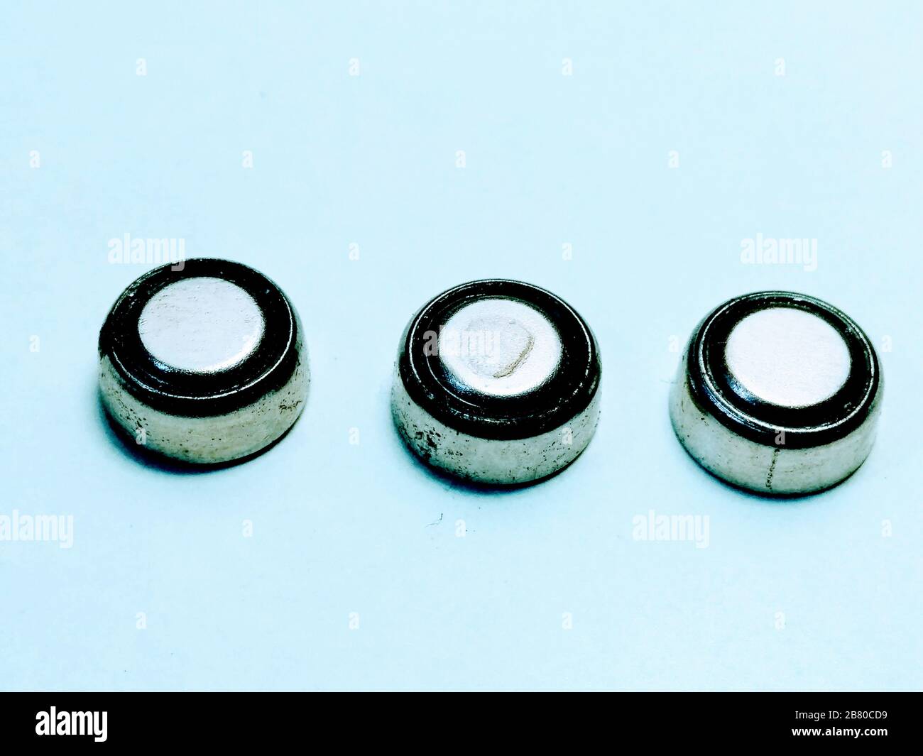 A picture of round battery Stock Photo - Alamy