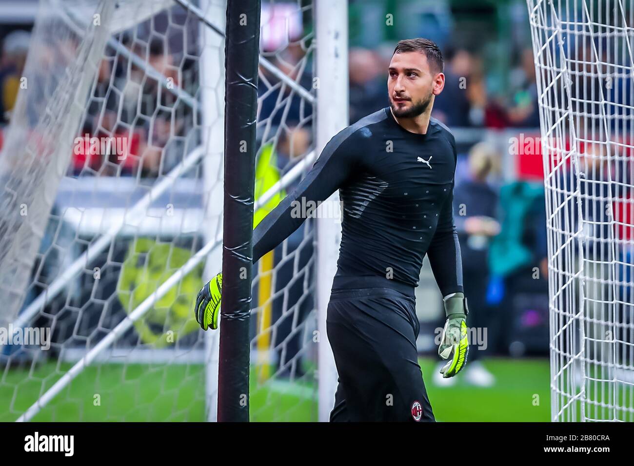 Gianluigi Donnarumma of AC Milan during italian soccer Serie A season ...
