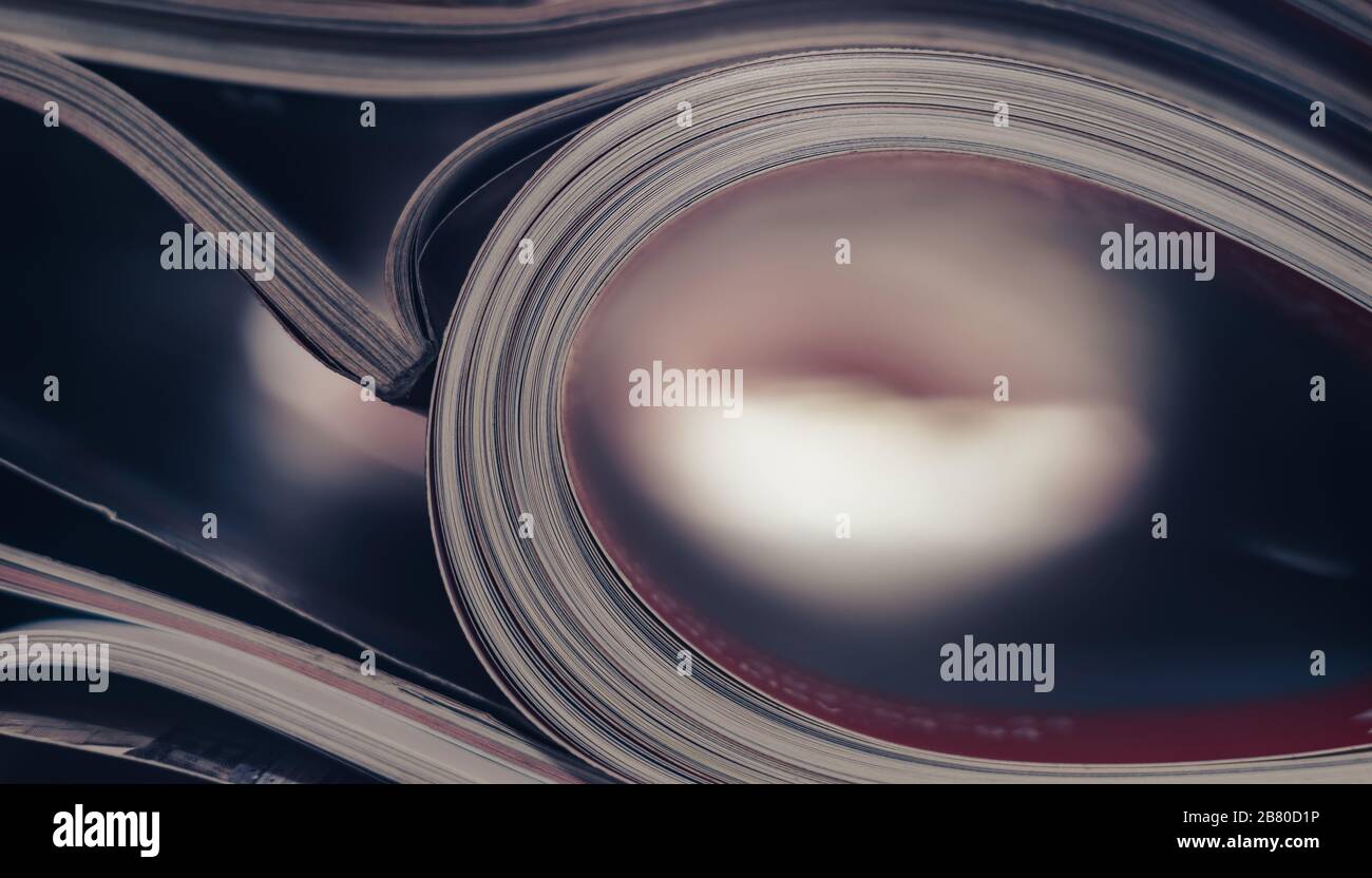 Close up journals pages pattern background for design Stock Photo - Alamy