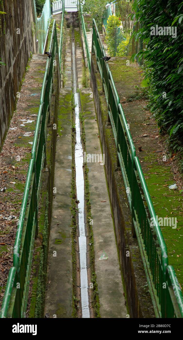 Over ground storm drains seen in Singapore 2020 Stock Photo - Alamy