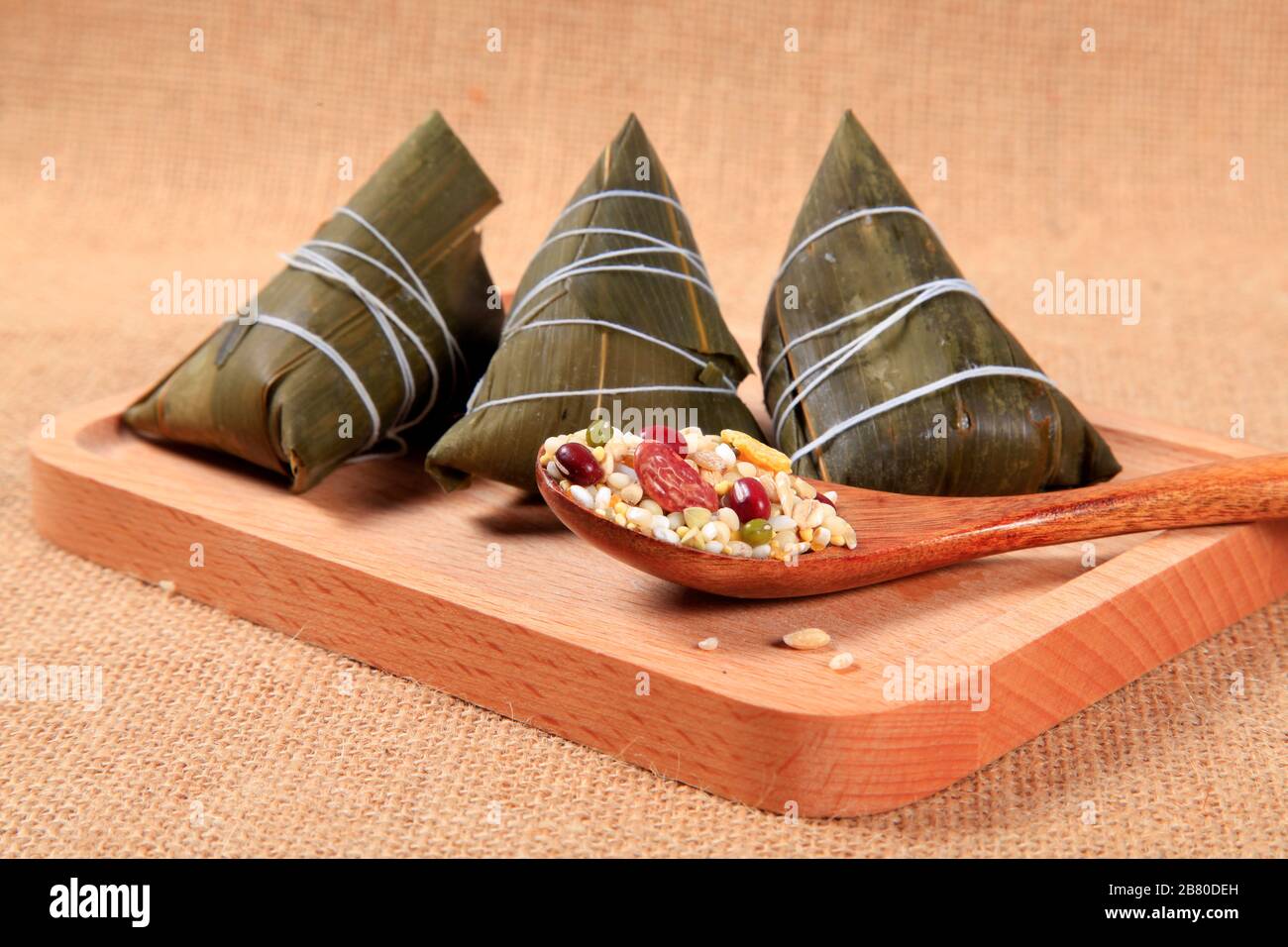 Rice dumplings, A Chinese delicacy Stock Photo - Alamy