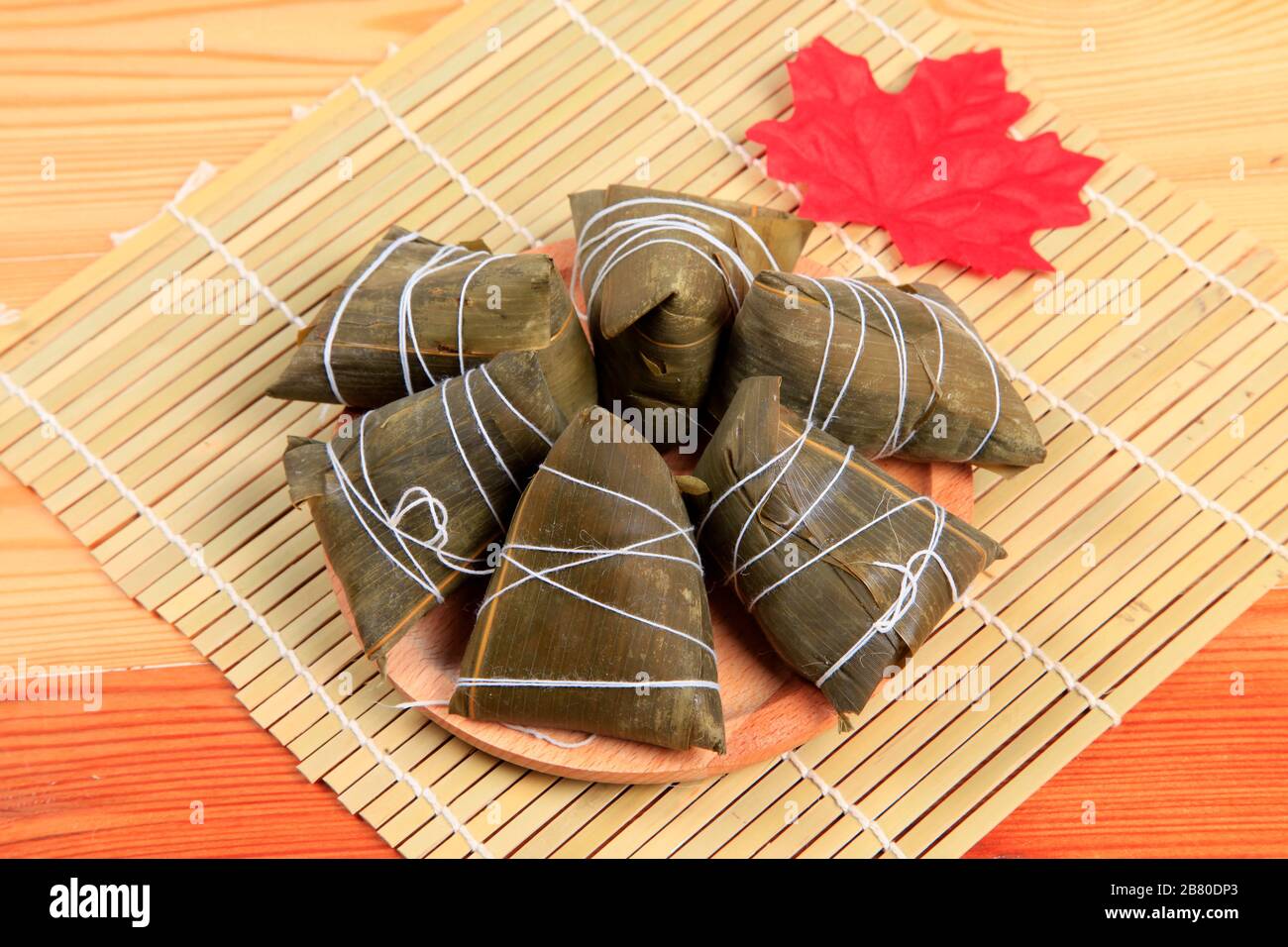 Rice dumplings, A Chinese delicacy Stock Photo - Alamy