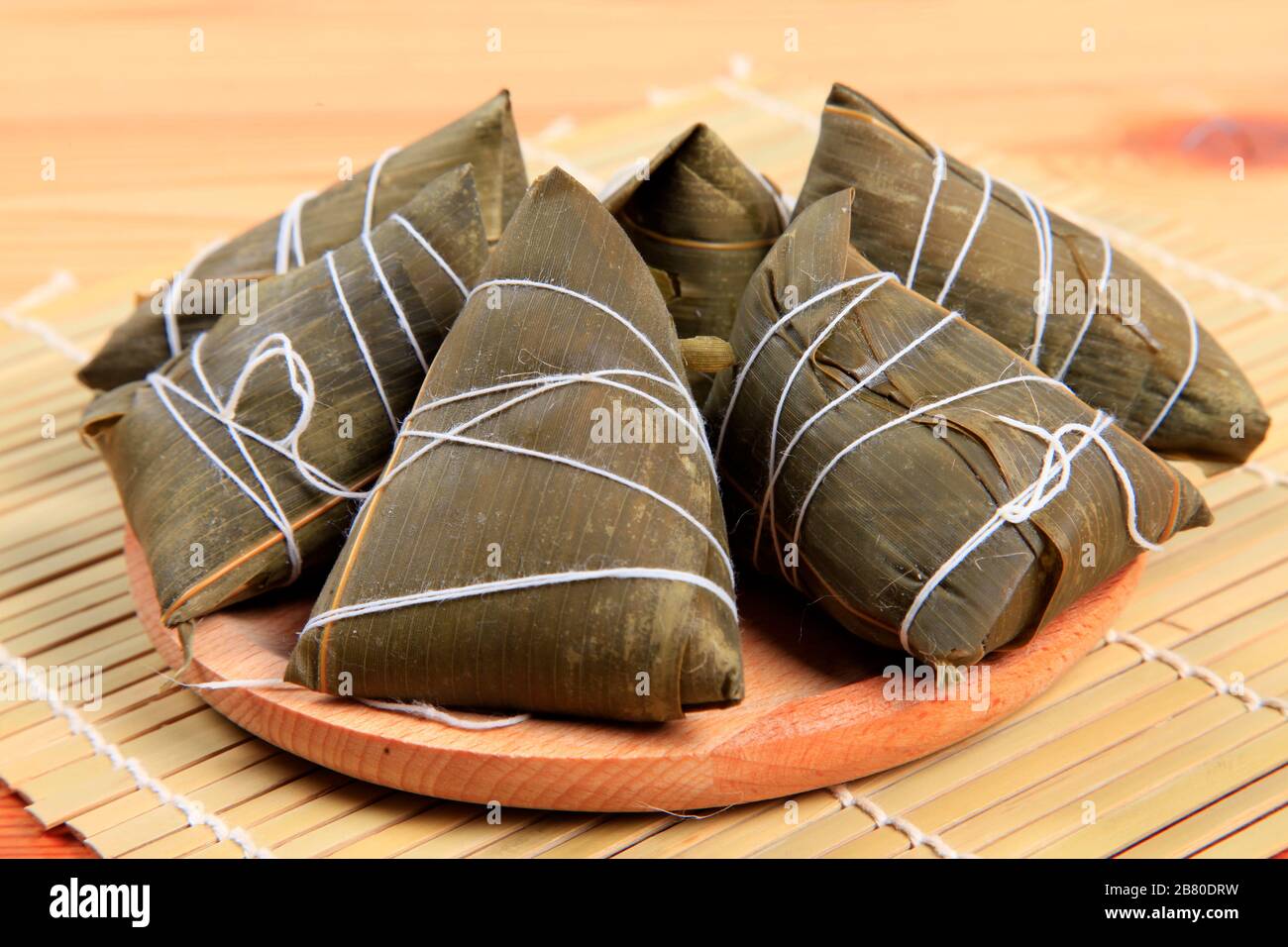 Rice dumplings, A Chinese delicacy Stock Photo - Alamy