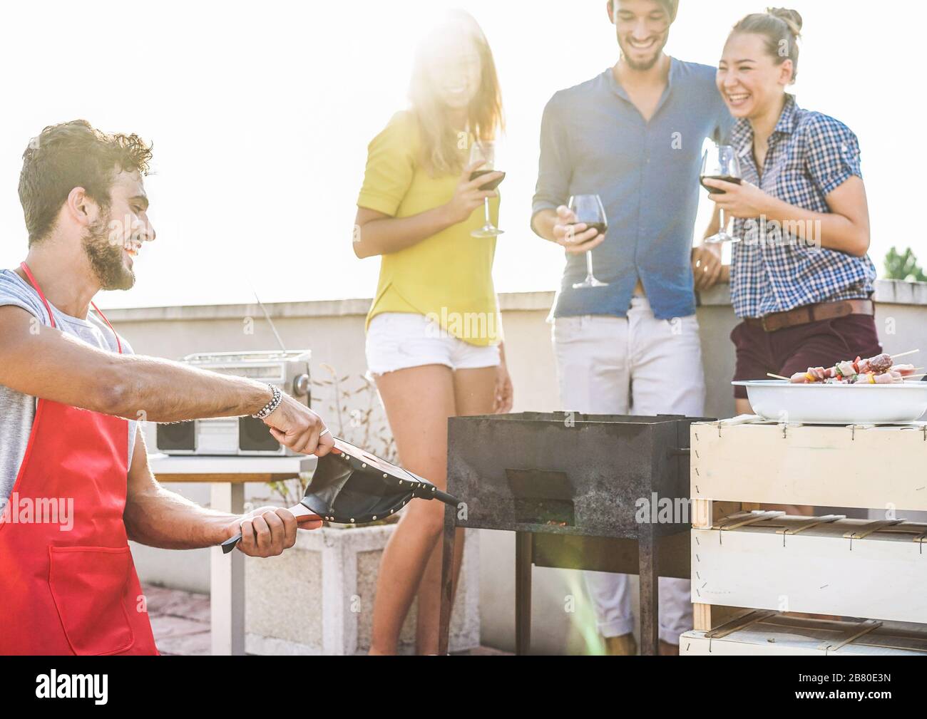 Bbq chef hi-res stock photography and images - Alamy