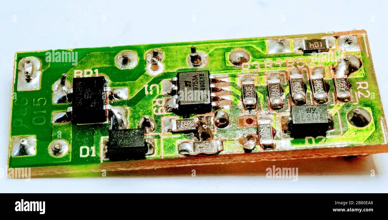A picture of electric circuit board Stock Photo - Alamy