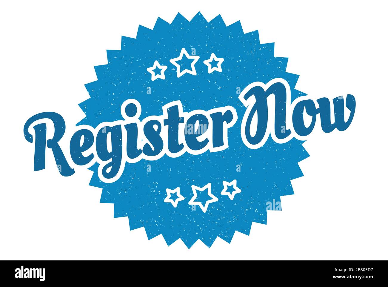 register now sign. register now round vintage retro label. register now ...