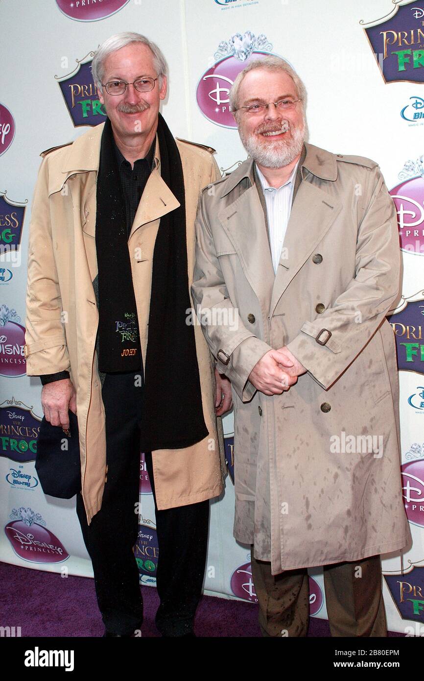 New York, NY, USA. 14 March, 2010. John Musker, Ron Clements at the ...