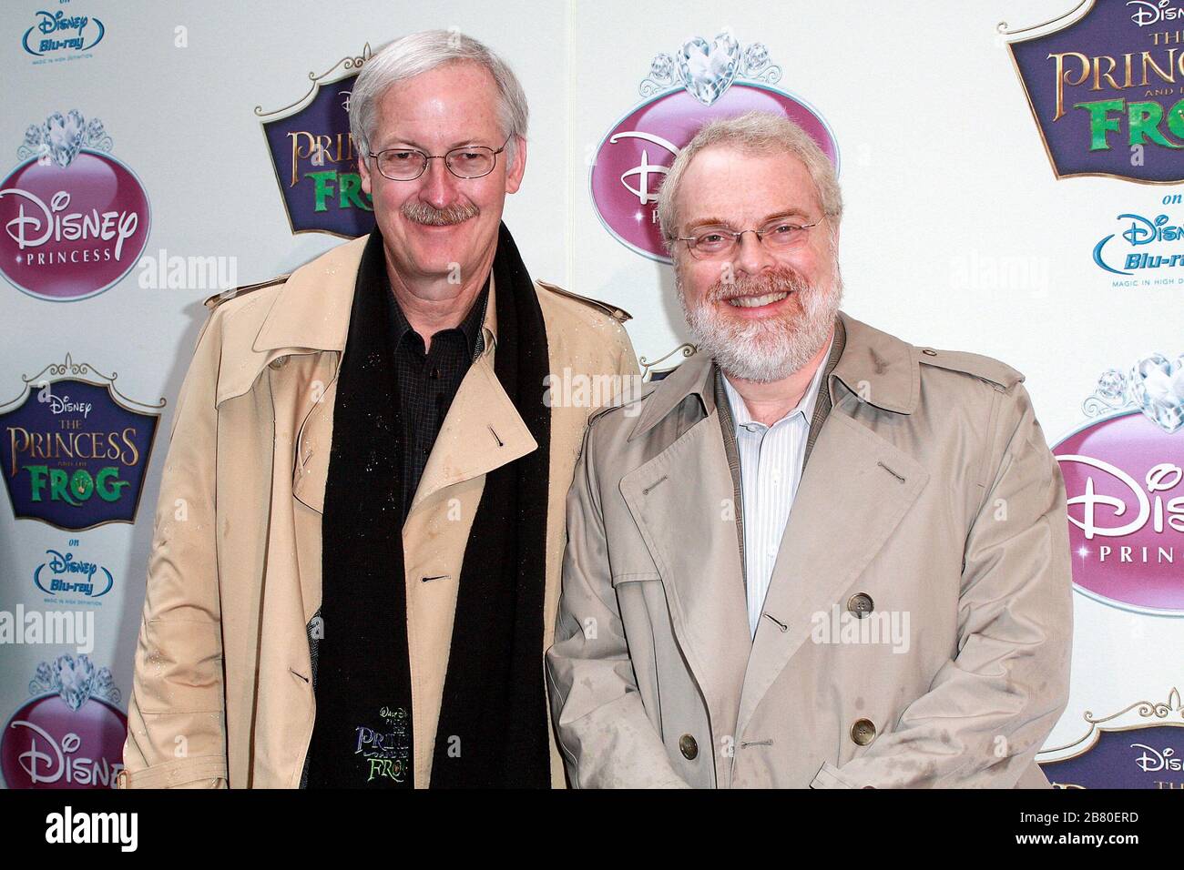 New York, NY, USA. 14 March, 2010. John Musker, Ron Clements at the ...
