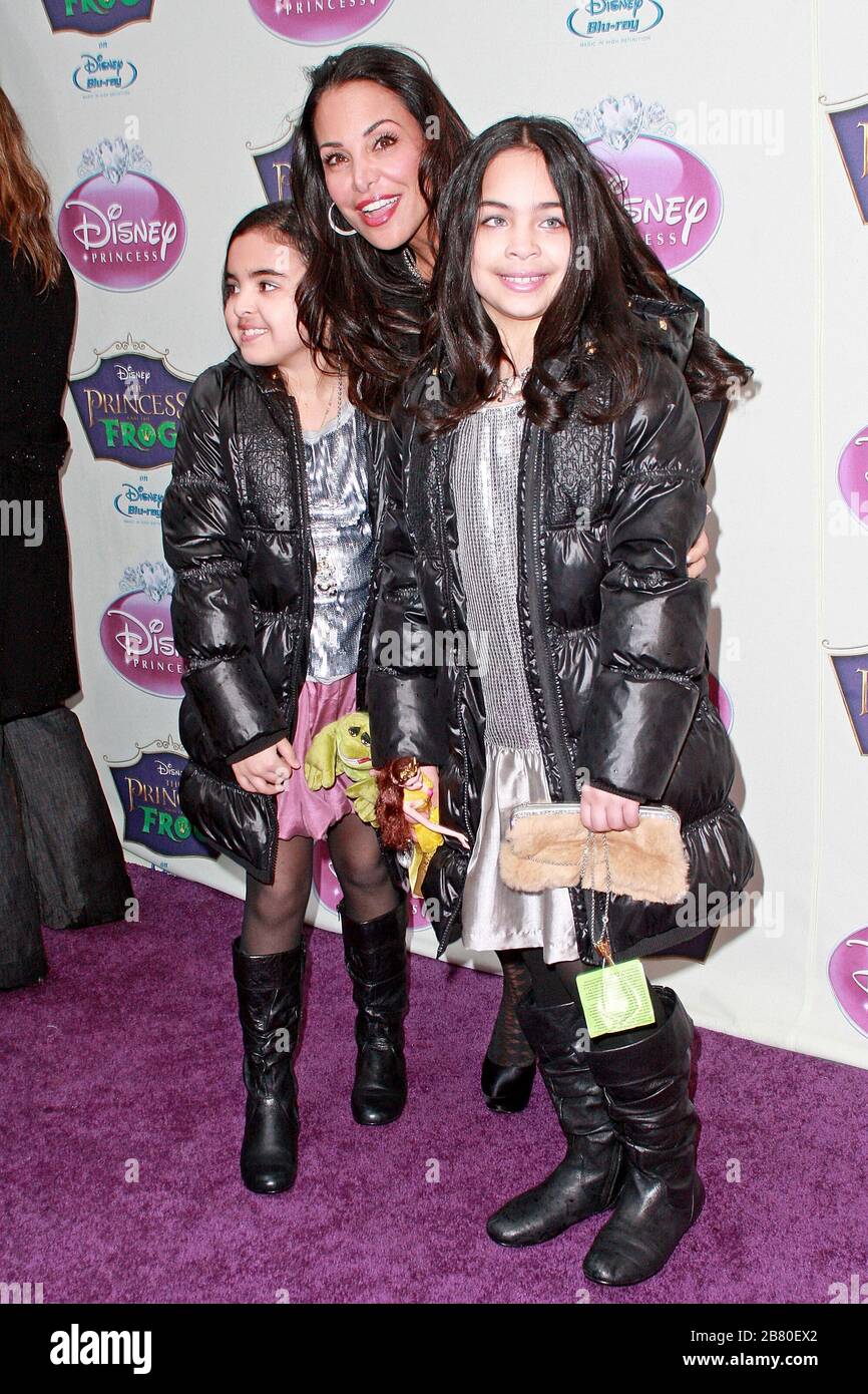 New York, NY, USA. 14 March, 2010. Miah Kidd, Joumana Kidd, Jazelle ...