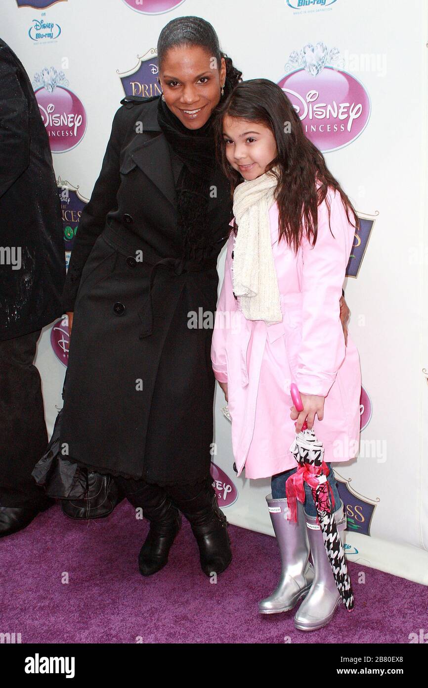 New York, NY, USA. 14 March, 2010. Audra McDonald, Zoe Donovan at the ...