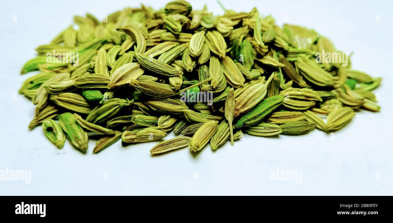 A picture of fennel seeds Stock Photo - Alamy