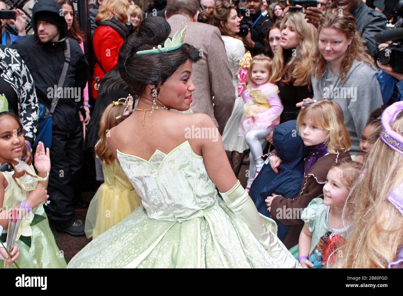 New York, NY, USA. 14 March, 2010. Princess Tiana at the Disney ...