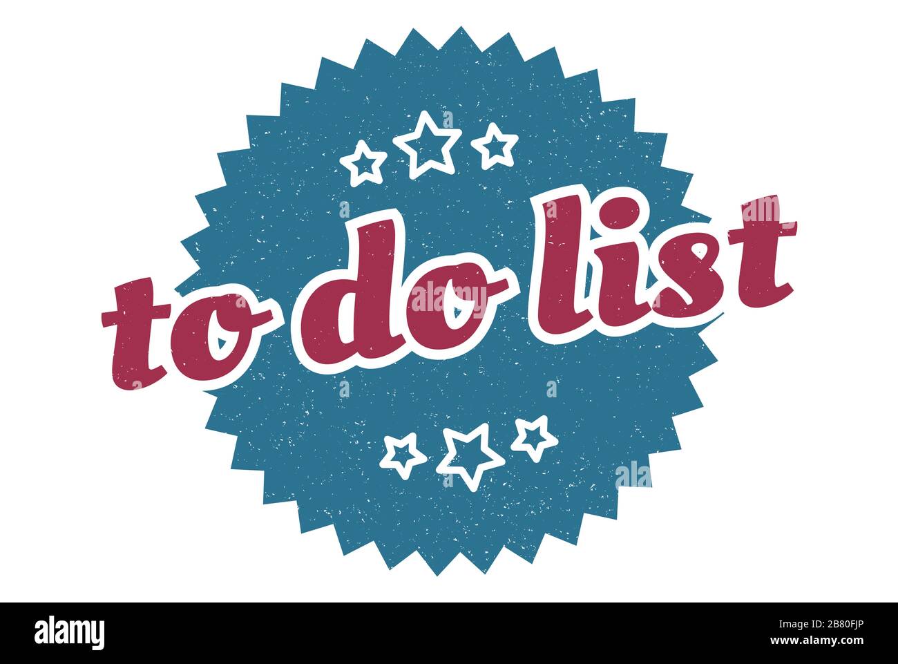 to do list sign. to do list round vintage retro label. to do list Stock ...