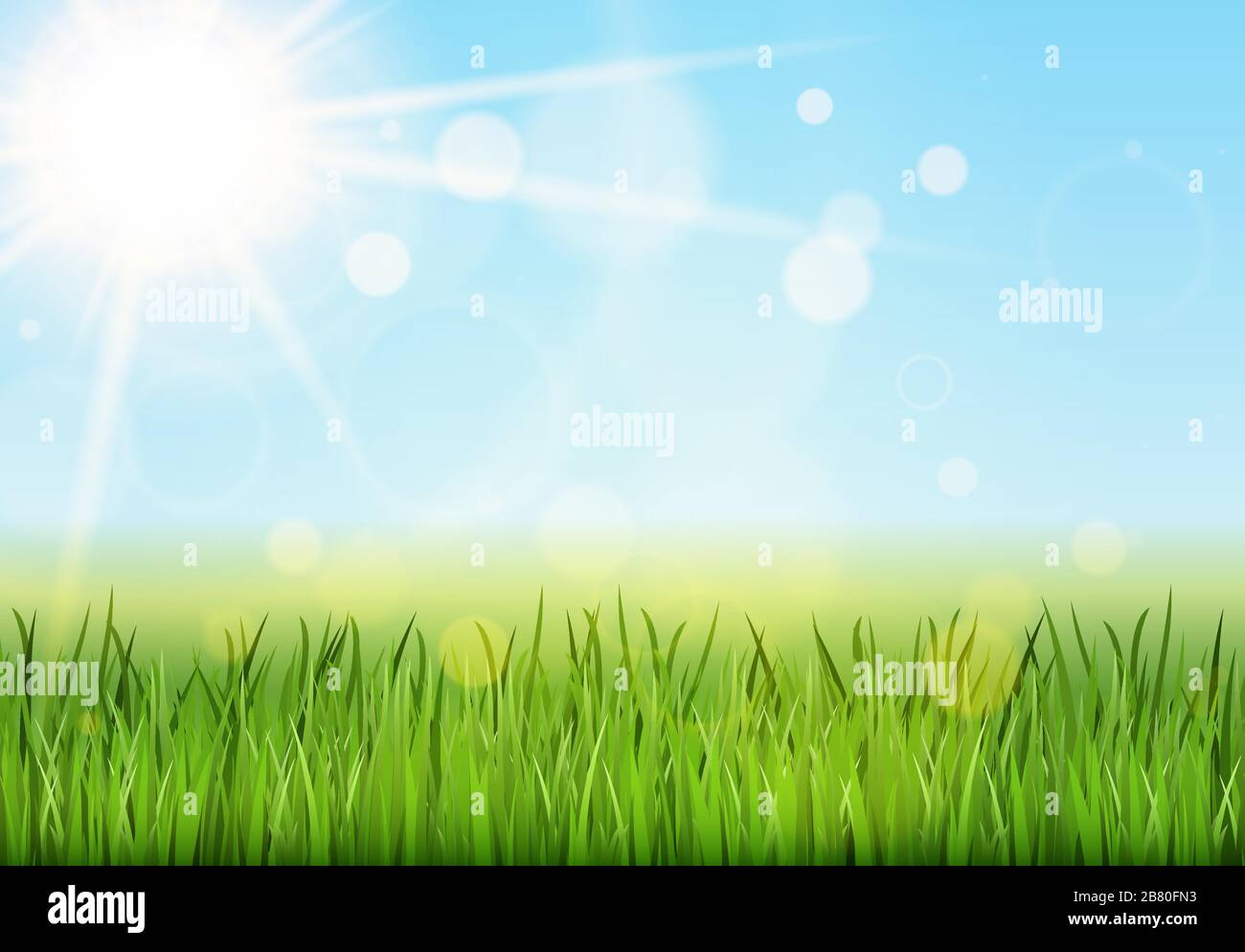 Grassland vector Stock Vector Images - Alamy