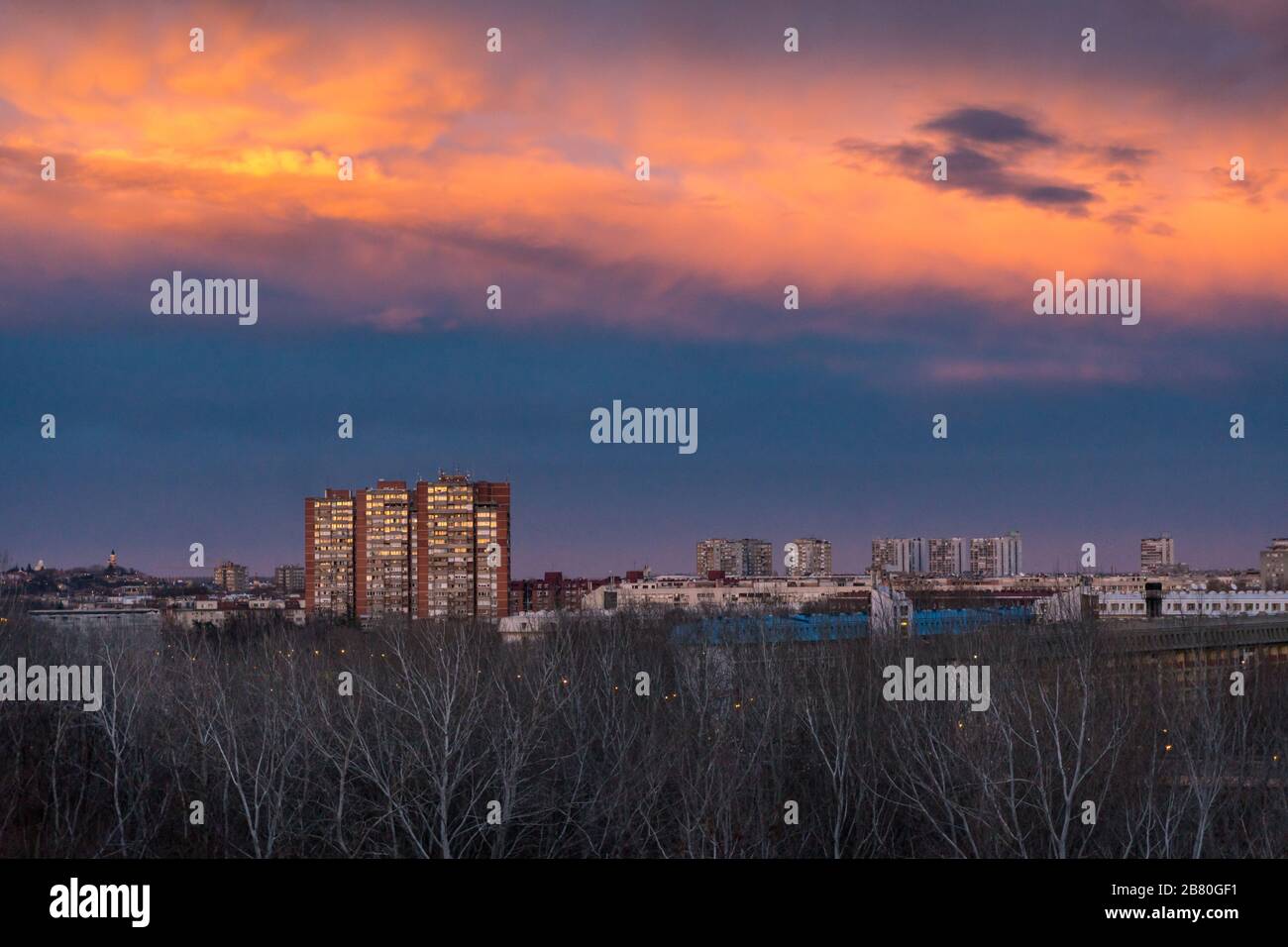 Belgrade Europe Sunset High Resolution Stock Photography and Images - Alamy