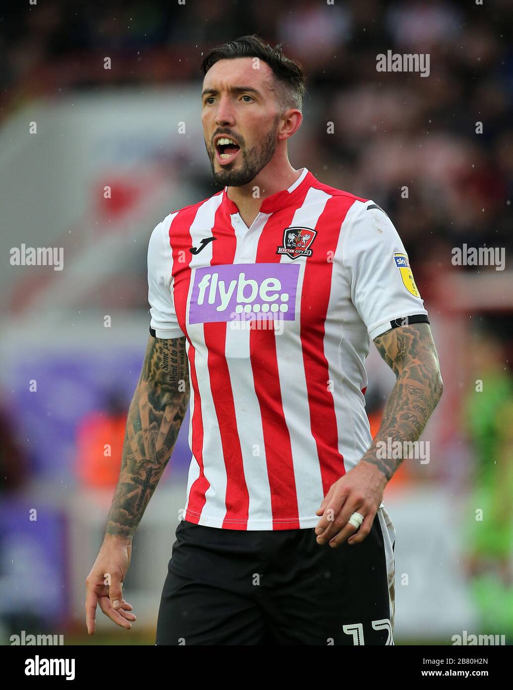 Ryan bowman of exeter city hi-res stock photography and images - Alamy