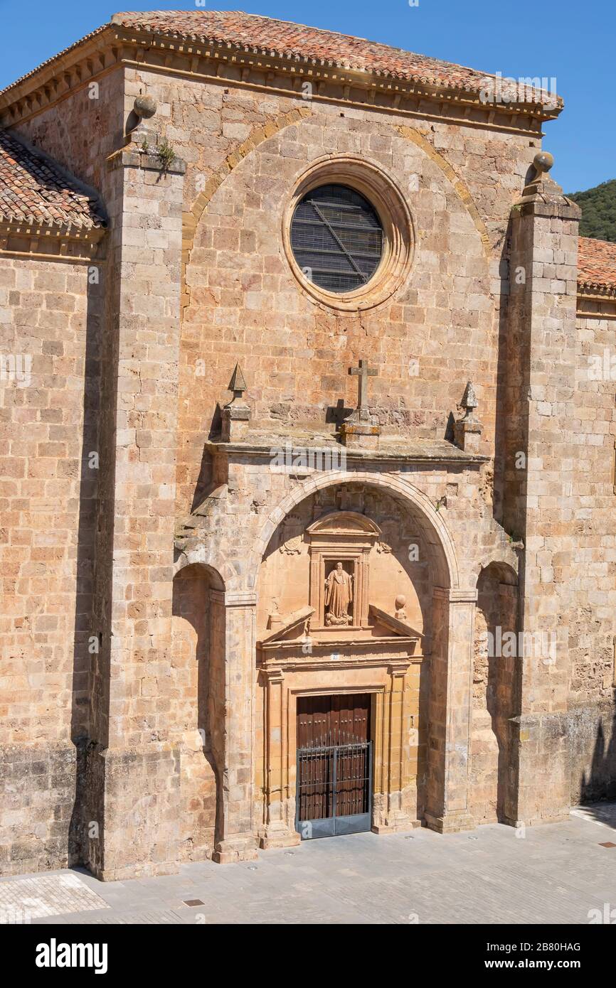 Monastery of Yuso in San Millan de la Cogolla, La Rioja, Spain Stock ...