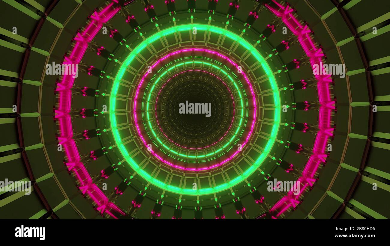 Cool background with circular neon laser lights - perfect for ...