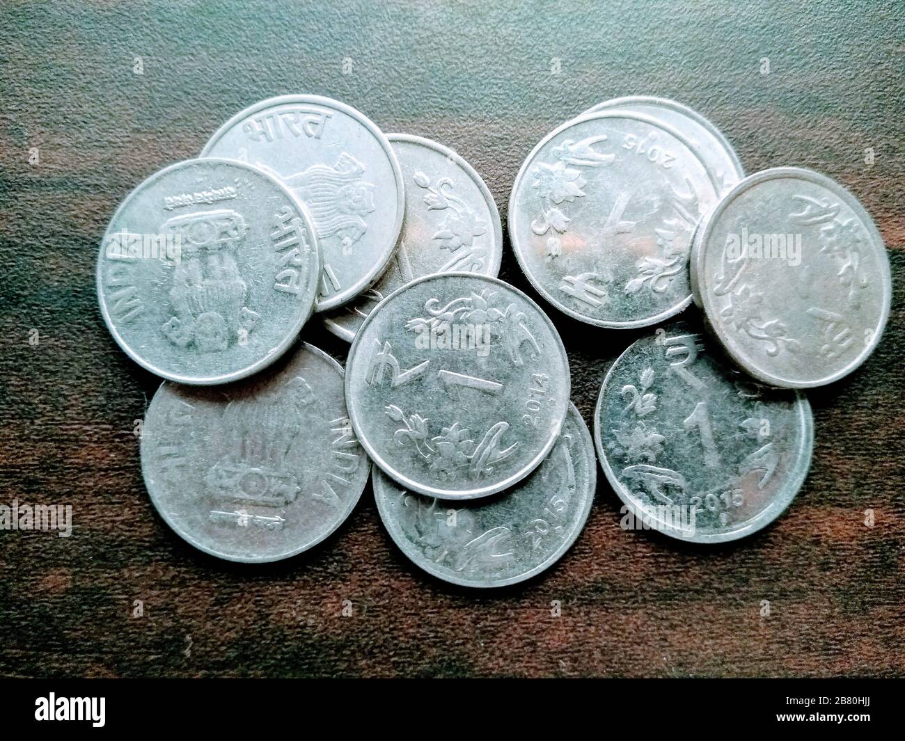 A picture of coin with white background Stock Photo - Alamy