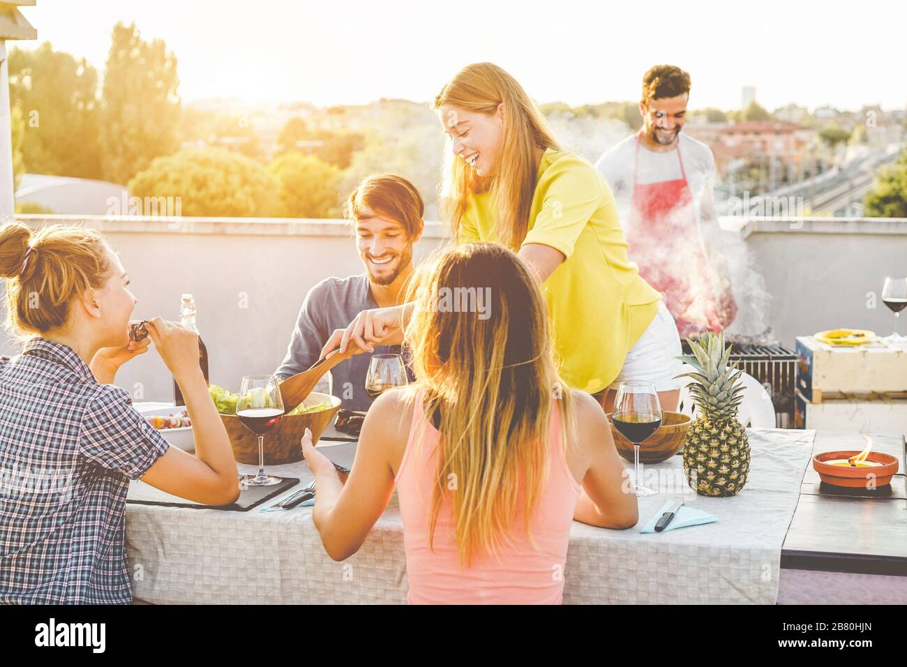 Summer Bbq With Friends