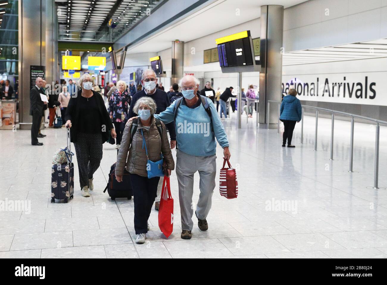 Passengers from the Covid-19-stricken Braemar cruise ship return to ...