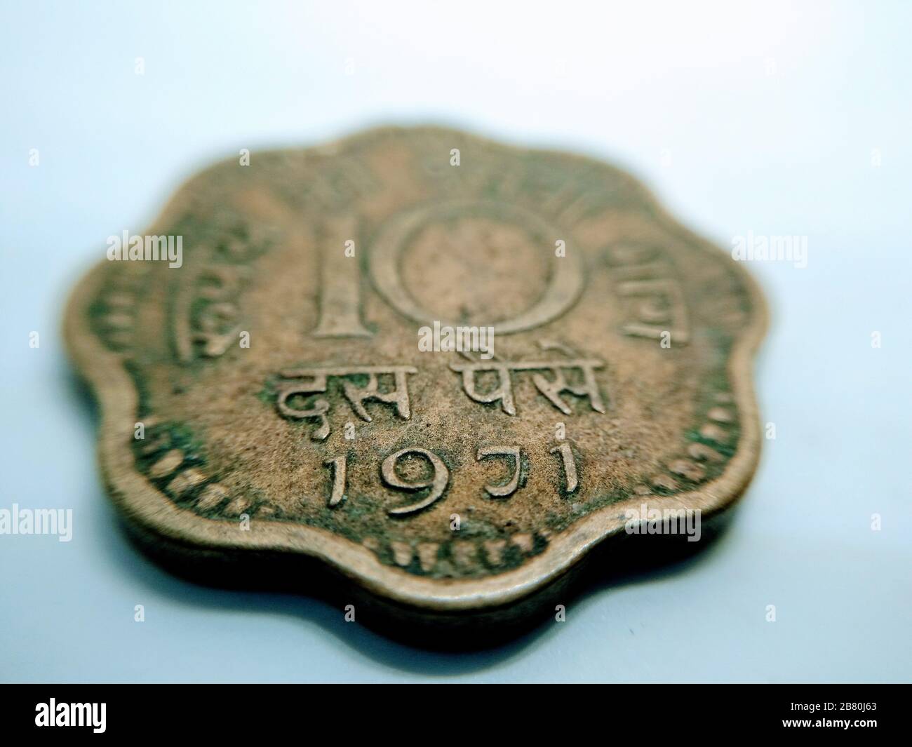 A picture of coin with white background Stock Photo - Alamy