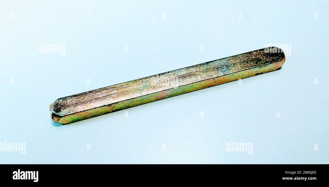 A picture of door lock parts Stock Photo - Alamy