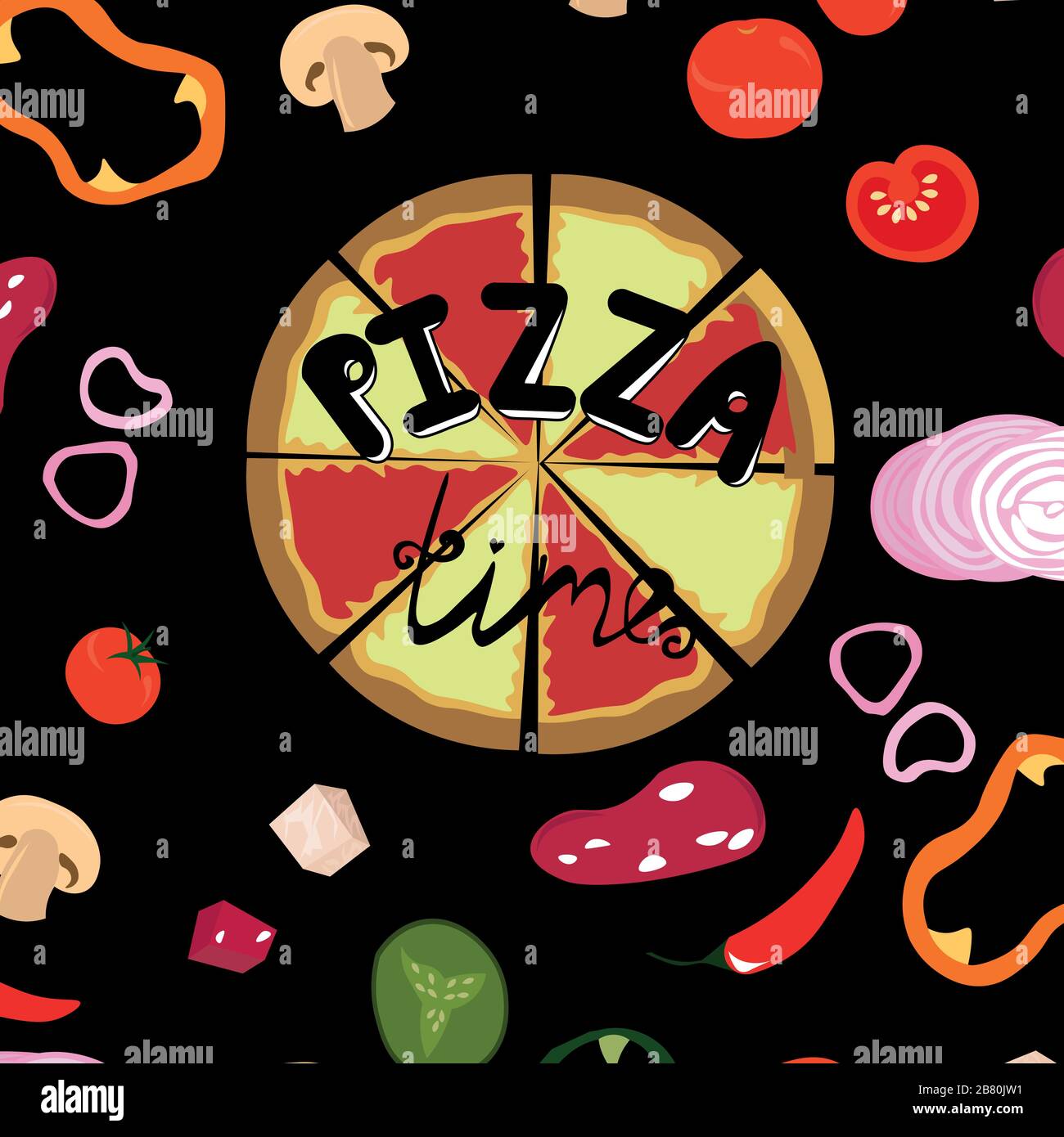 Homemade lettering Stock Vector Images - Alamy