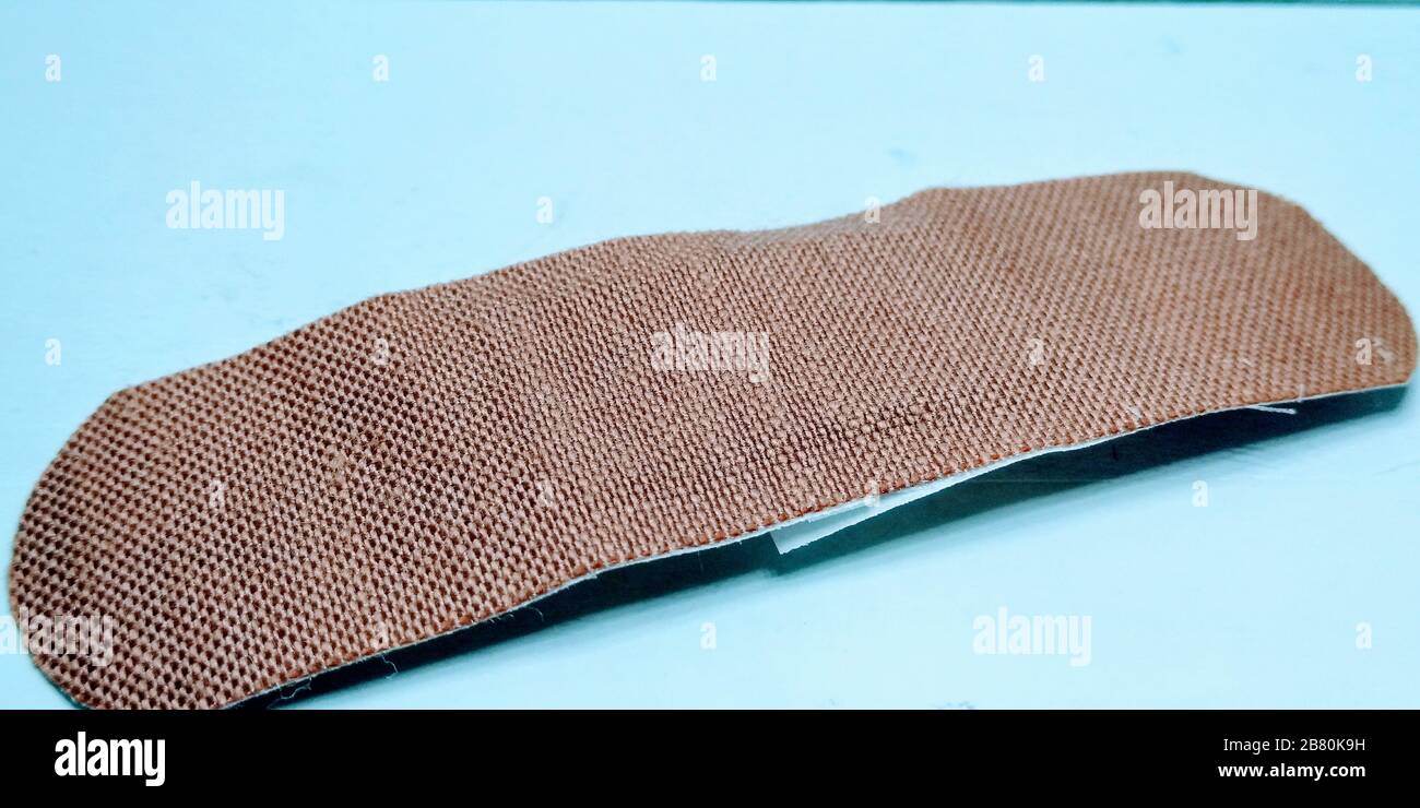 A picture of bandage isolated on white background Stock Photo - Alamy