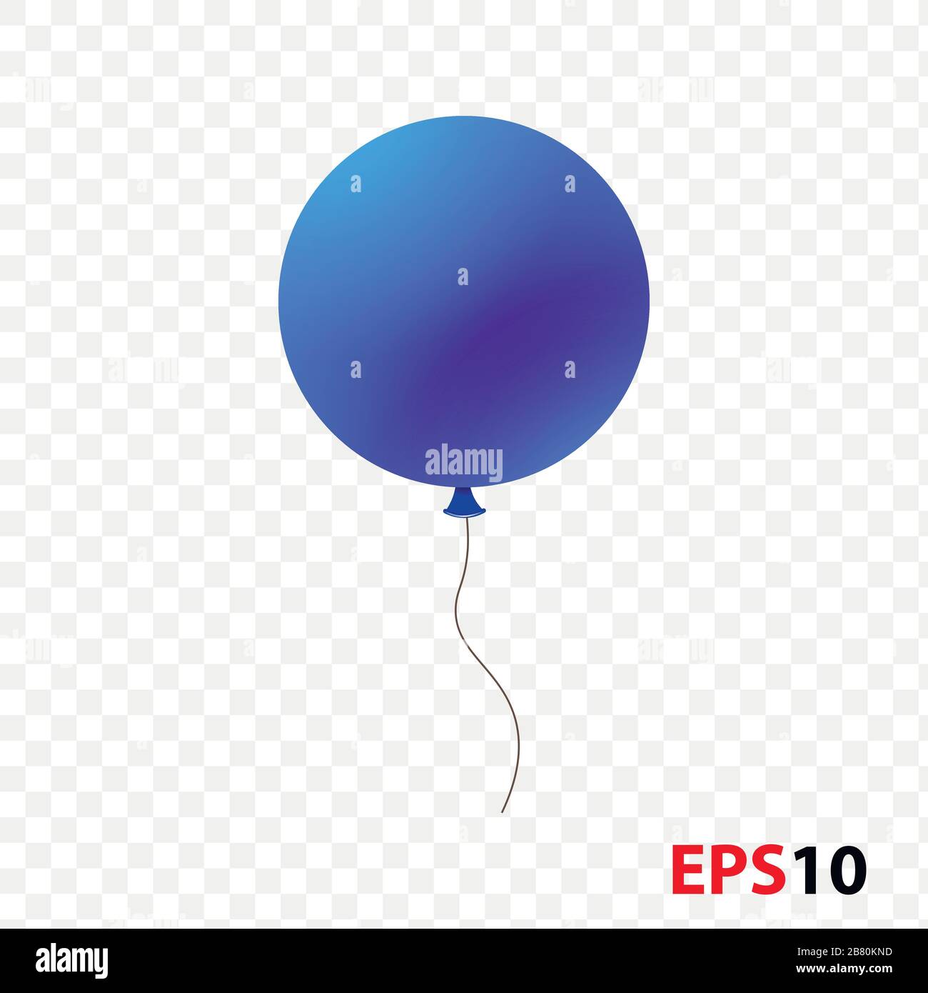 Balloon illustration isolated on a transparent background Stock Vector ...