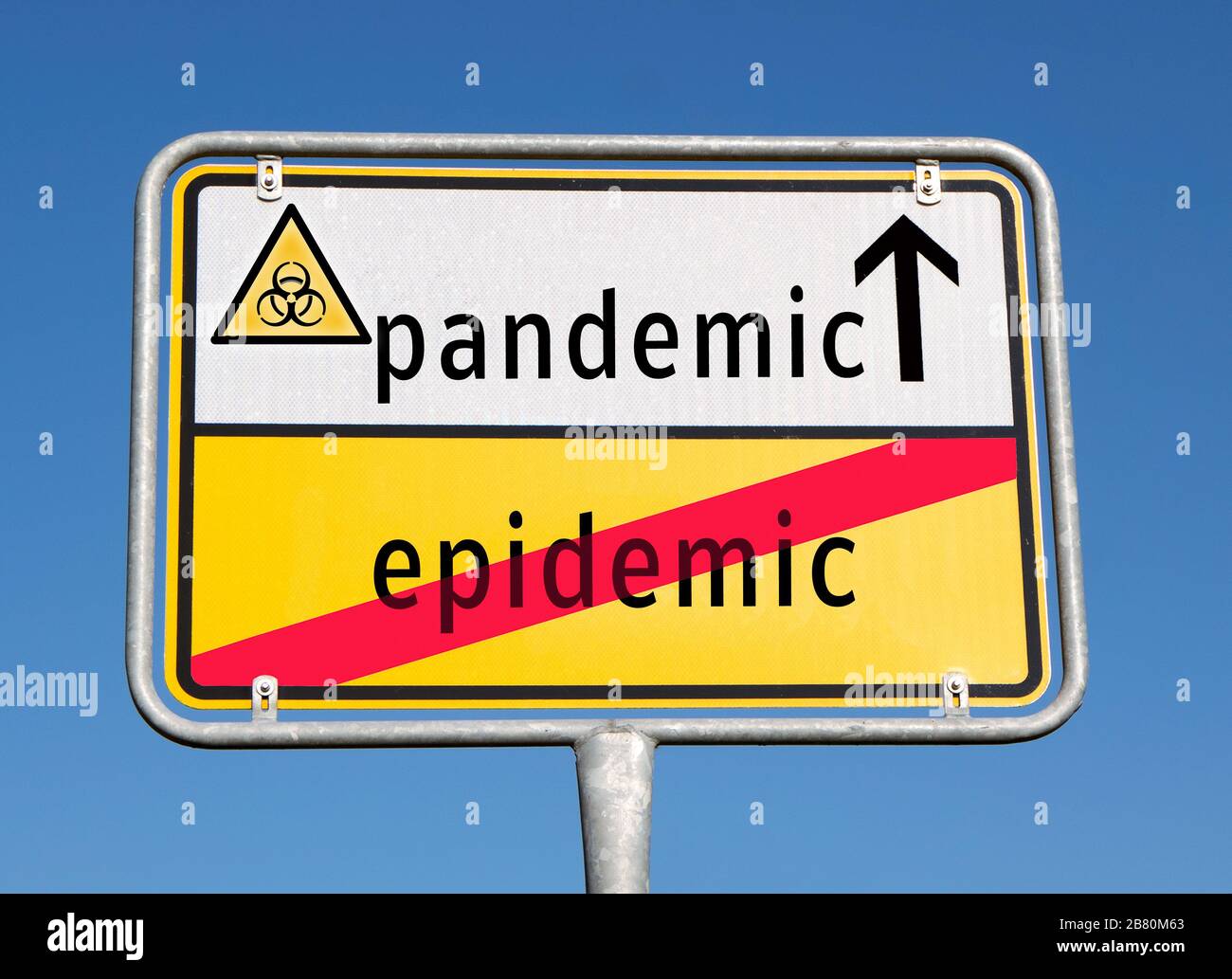 Epidemic sign hi-res stock photography and images - Alamy
