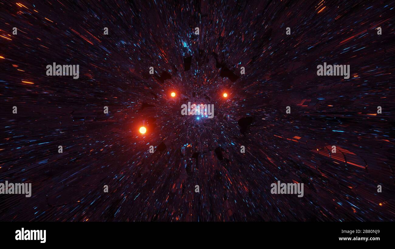 Cosmic background with colorful laser lights - perfect for a digital ...