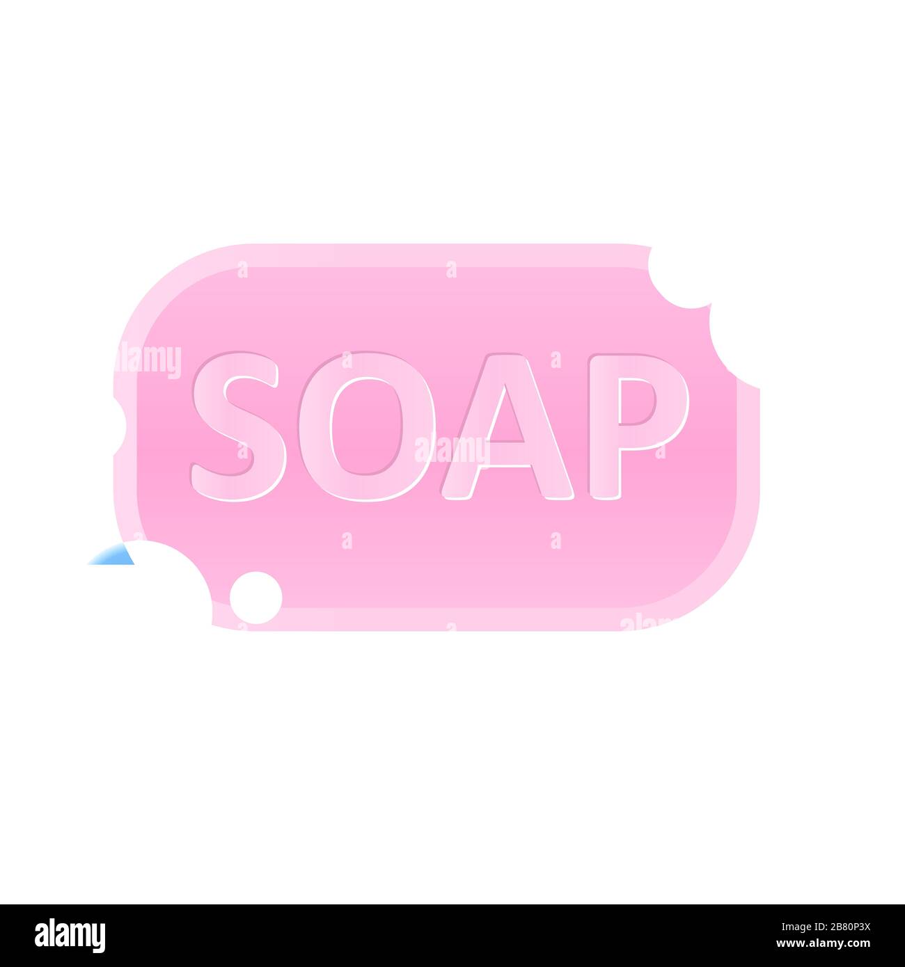 Soap foam bath wash Stock Vector Images - Alamy