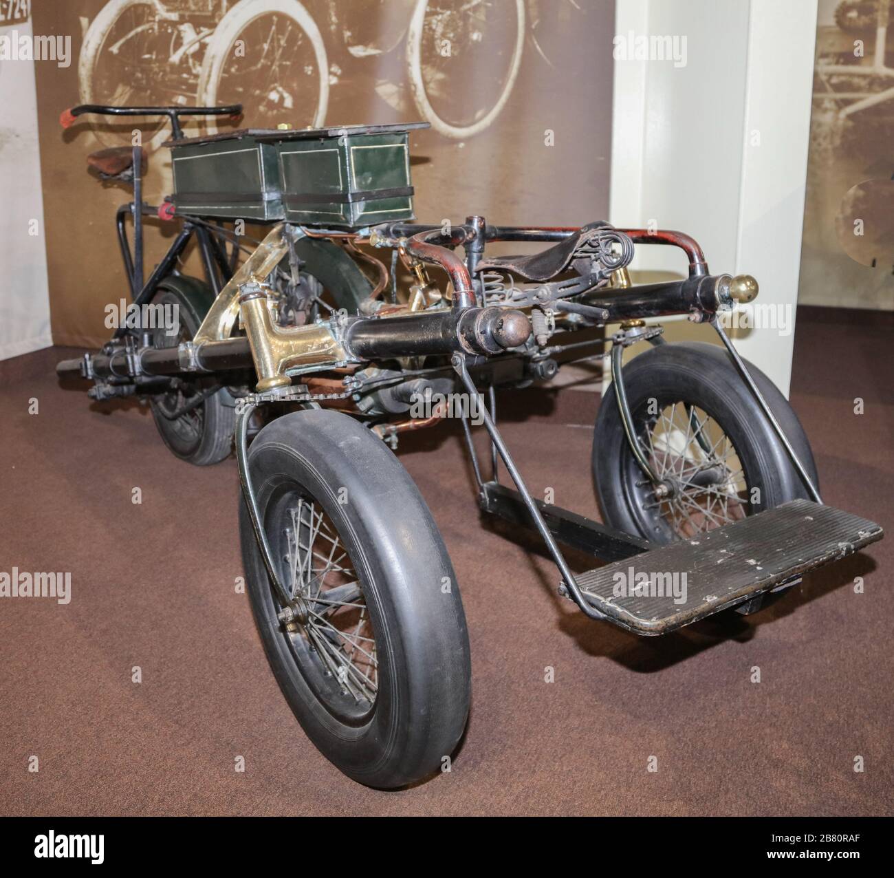 Three Wheel Motorcycle Stock Photo - Alamy