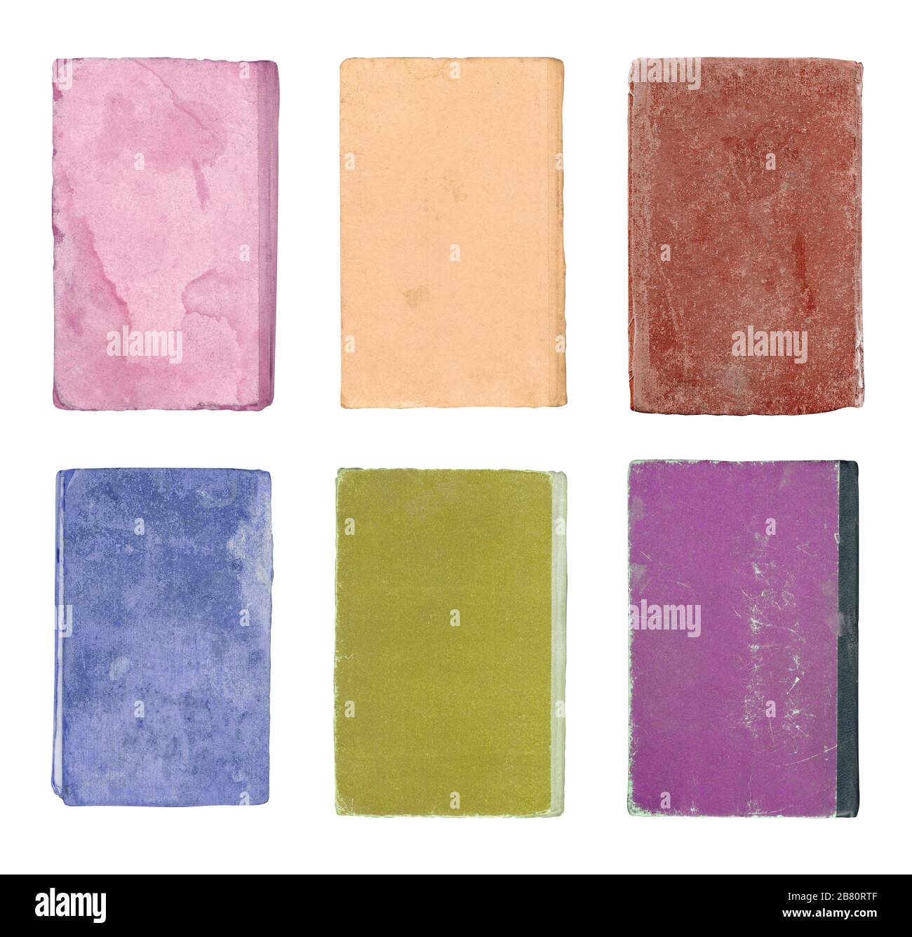 Set of different closed old book open. Collection of different closed ...