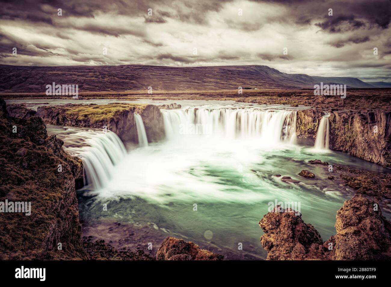 Godafoss waterfall hi-res stock photography and images - Alamy