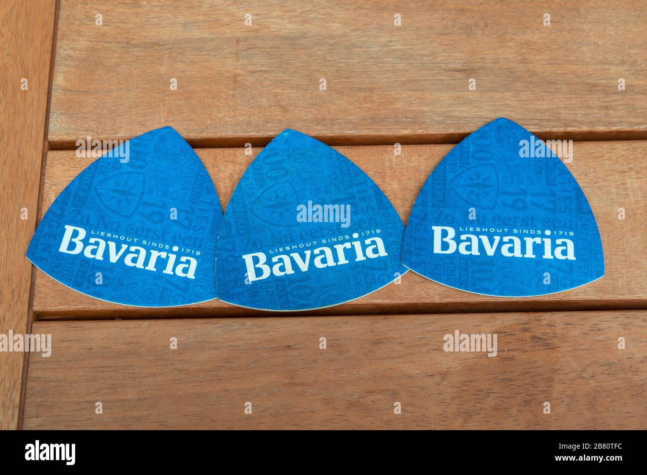 Bavaria Coasters At Amsterdam The Netherlands 2019 Stock Photo - Alamy