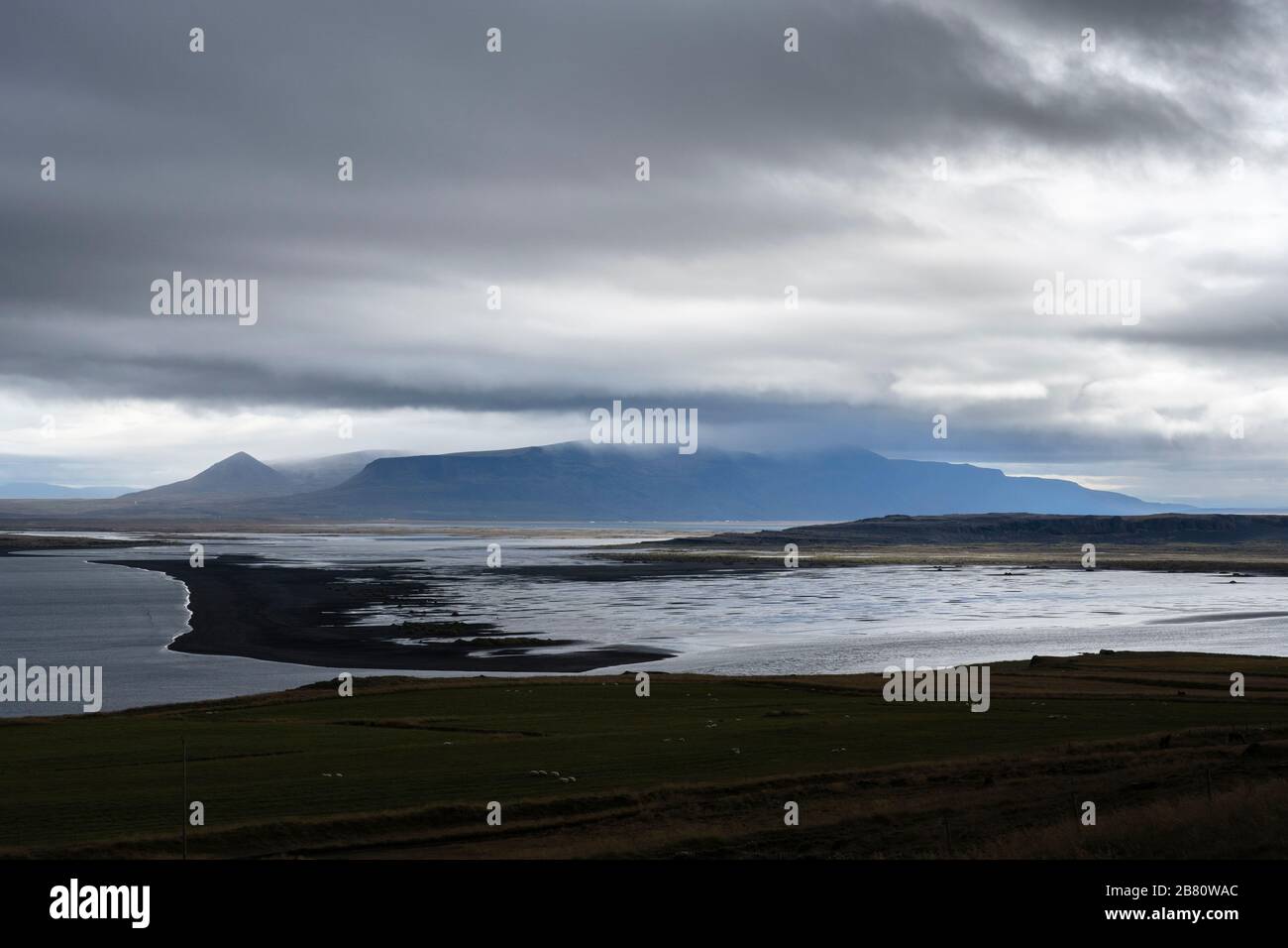 rock monolith of Hvitserkur in north western Iceland Stock Photo - Alamy