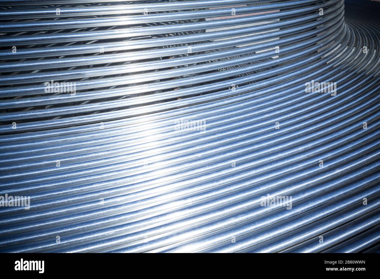 Modern industrial metallurgical factory pipes hi-res stock photography ...