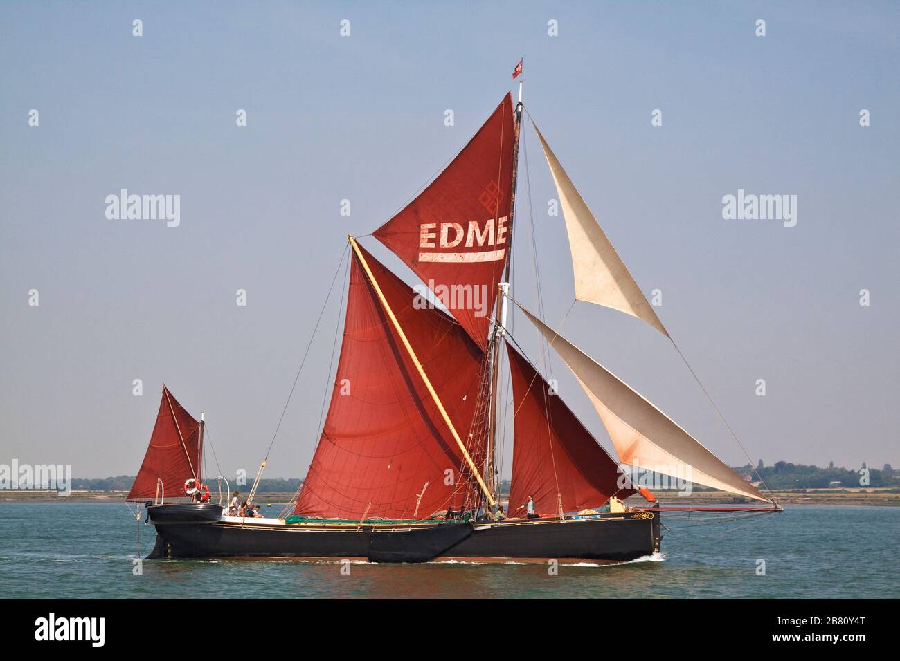 Edme wooden sailing barge hi-res stock photography and images - Alamy