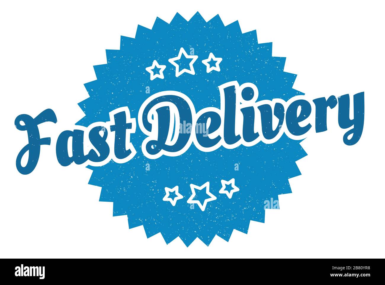 Fast delivery round vintage Stock Vector Images - Alamy