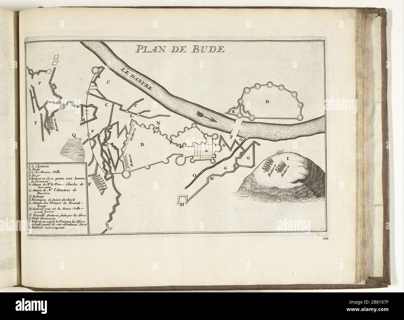 Map of buda hi-res stock photography and images - Alamy