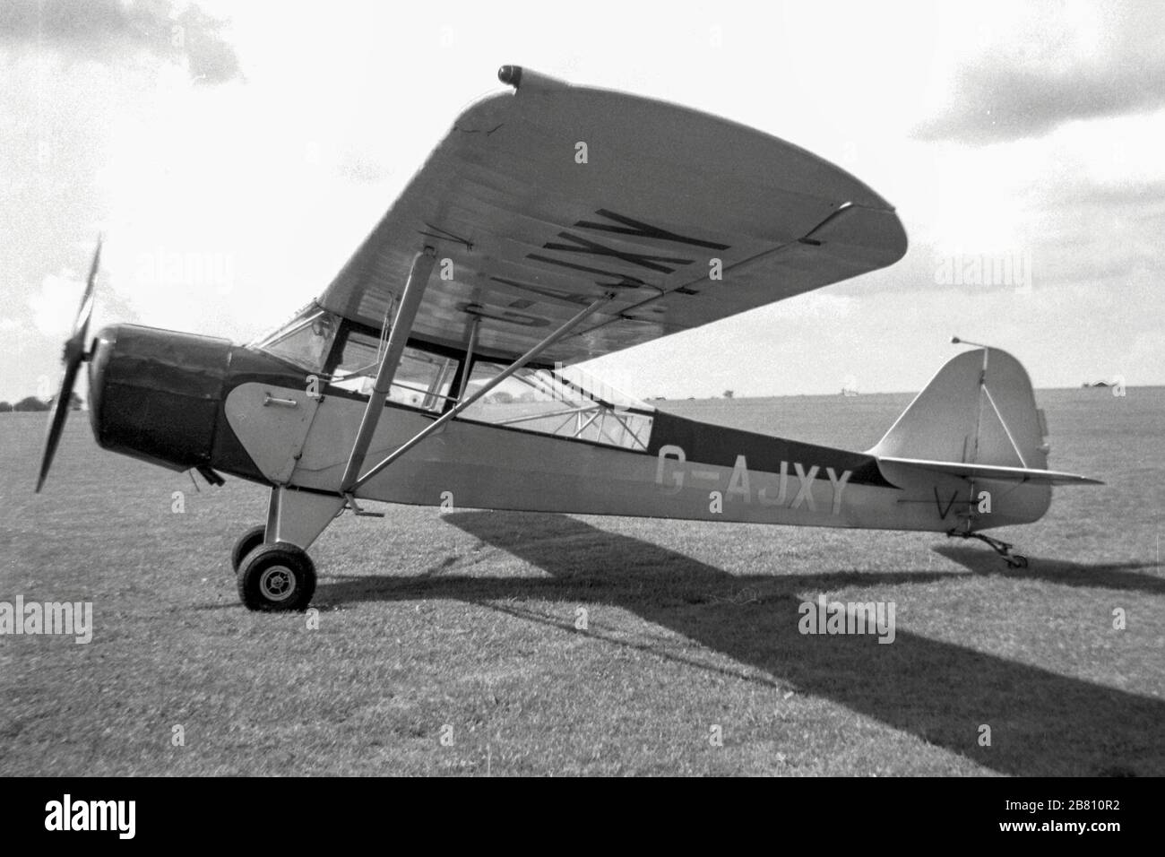 An AUSTER IV at Sywell Aerodrome in 1965 Stock Photo - Alamy