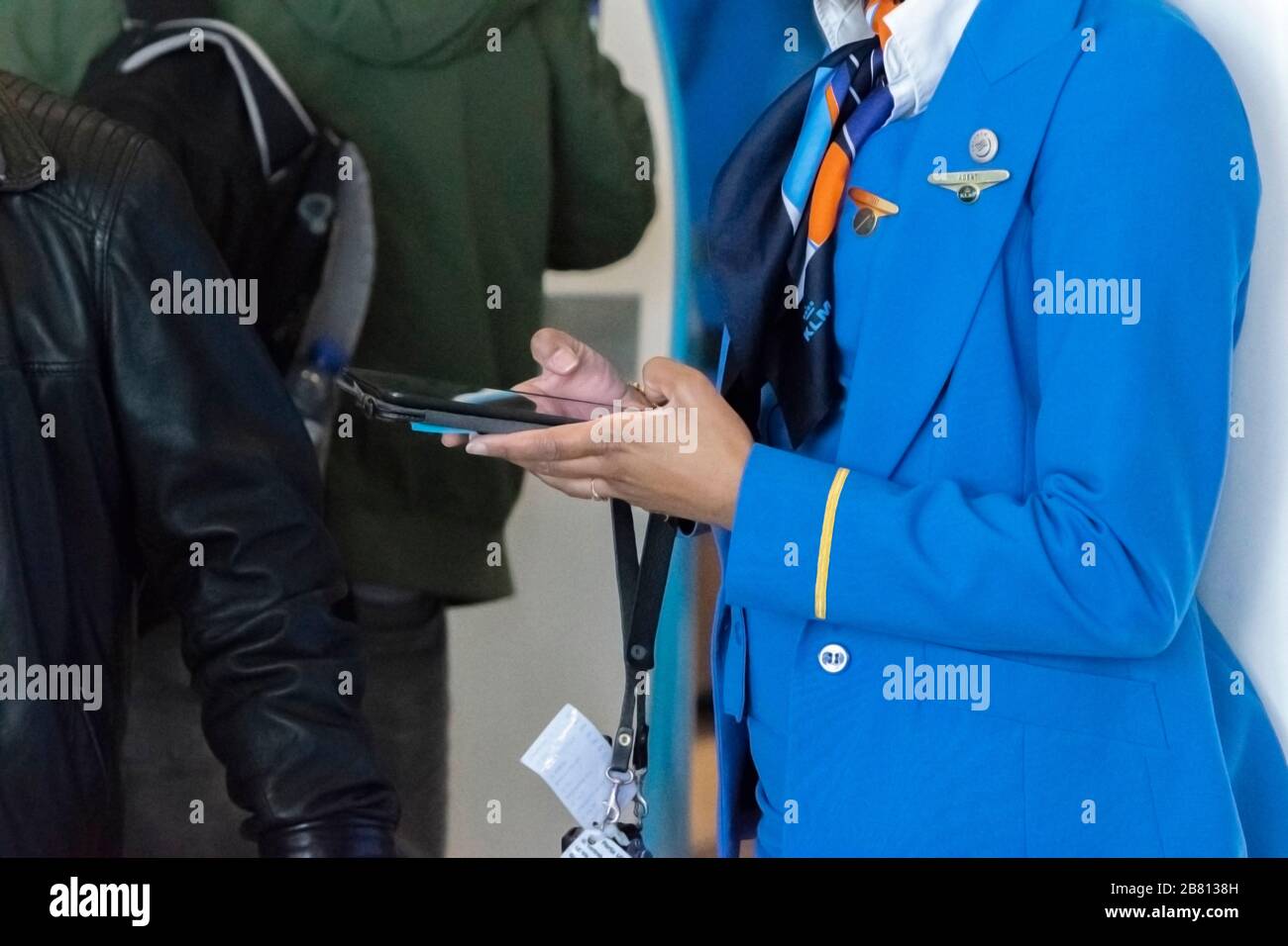 Klm personnel hi-res stock photography and images - Alamy