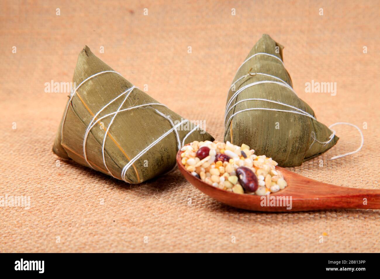 Rice dumplings, A Chinese delicacy Stock Photo - Alamy