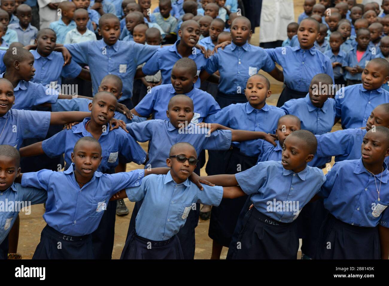 RWANDA, Musanze, Ruhengeri, village Janja, integrated school for ...