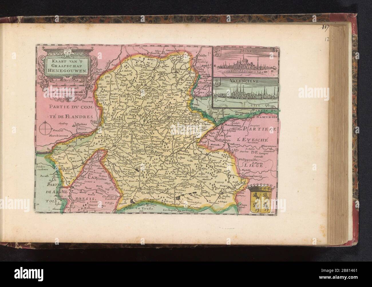 Map of hainaut hi-res stock photography and images - Alamy